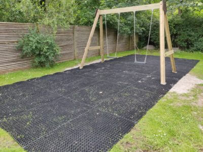 Faldunderlag til udendørs Legeplads | Få info om gummi underlag